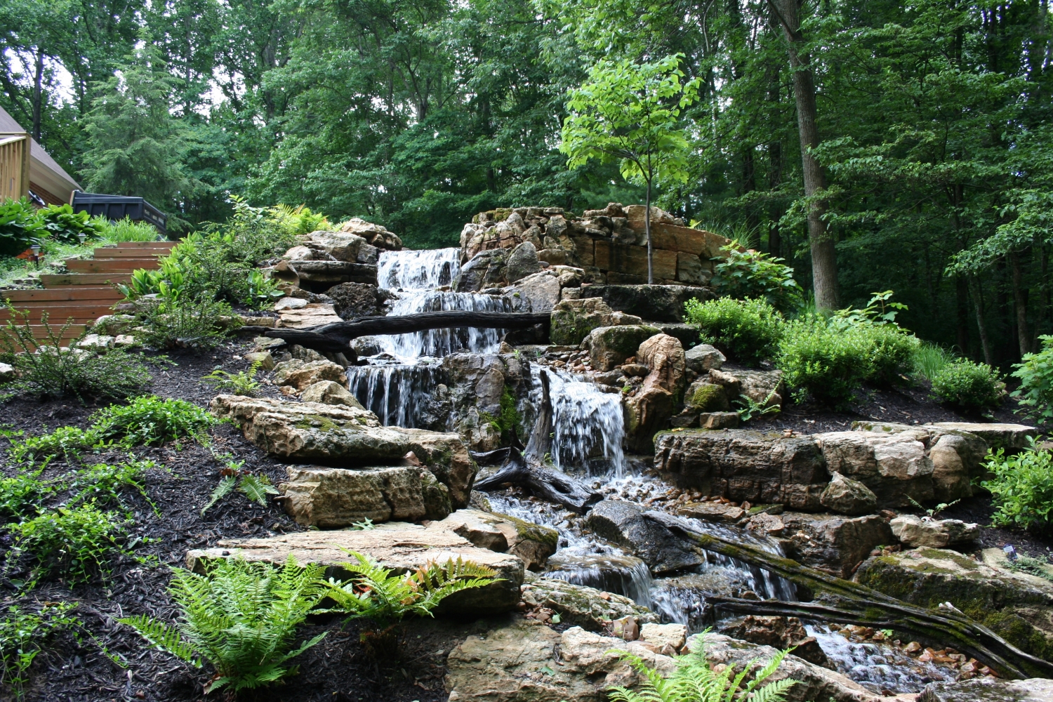 All About Manmade Pondless Waterfalls - Aquascapes