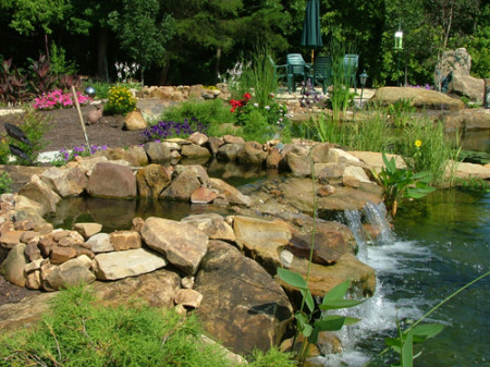 Install Water Feature in Cincinnati Ohio - Aquascapes